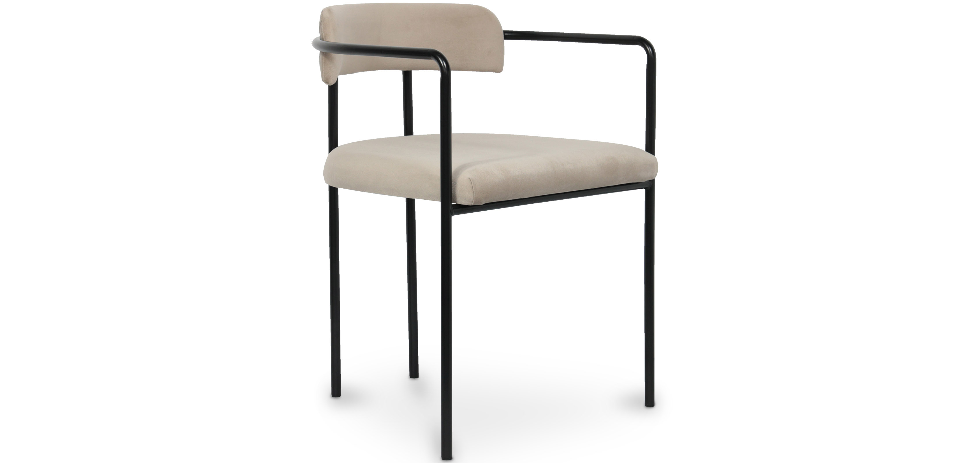 Buy Upholstered Dining Chair - Velvet - Yara in the Europe | MyFaktory